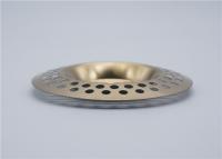 China Golden Stainless Steel Sink Strainer Replacement OD 70mm Anti-Corrosion for sale
