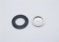 China PVC Sink Strainer Washer 1.5 Inch Acid Alkali Resistant Black Kitchen Drain Stopper for sale