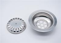 China Waterproof Kitchen Sink Drain Catcher , Sink Strainer Plug Stainless Steel for sale
