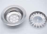 China Waterproof Kitchen Sink Drain Catcher , Sink Strainer Plug Stainless Steel for sale