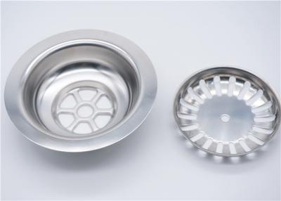 China Waterproof Kitchen Sink Drain Catcher , Sink Strainer Plug Stainless Steel for sale