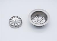China Stainless Steel Kitchen Sink Strainer Set  Anti - Rust For Water Flowing for sale