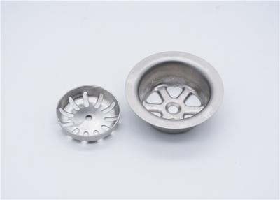China Stainless Steel Kitchen Sink Strainer Set  Anti - Rust For Water Flowing for sale