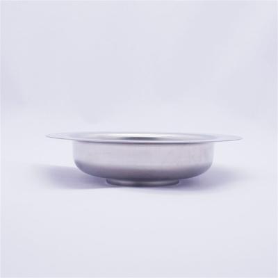China Bestball 201 Stainless Steel Kitchen Sink Strainer Basket Flanging Mirror Surface 4.5 Inch for sale