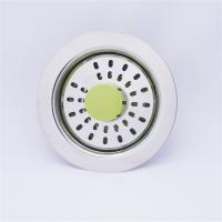 China Bestball 201 Stainless Steel Kitchen Sink Strainer Basket Flanging Mirror Surface 4.5 Inch for sale