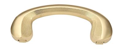 China High Polished Antique Brass Finish Zamak Metal Coffin Accessories Handle for sale
