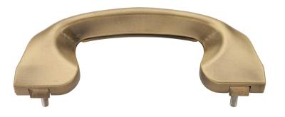 China European Style Zamak Metal Casket Handle Brass Plating 22.5 X 11.5 for sale