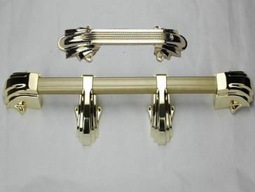 China Custom Unique Casket Corner 16# , PP or ABS Gold Coffin Fitting for sale