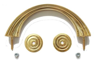China Gold Silver or Copper Funeral Articles And Plastic Coffin Handles H9016 for sale