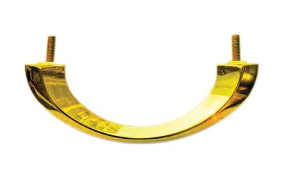 China European Style Zamak Metal Casket Handle Hardware Brass , Copper Or Gold Finish for sale