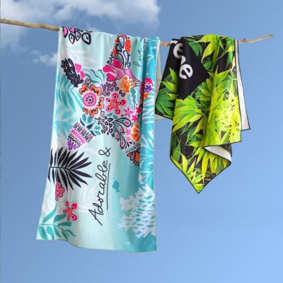 China 70x140cm Custom Microfiber Promotional Towels - 150-350gsm Weight, Multiple Sizes Available for Beach & Bath Use for sale