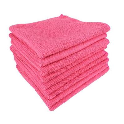 China High-Thickness Eco-Friendly Microfiber Cleaning Towels 30x30cm to 40x40cm 150-380gsm Customizable for sale