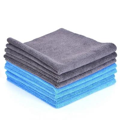 China Edgeless Microfiber Cloth 30x30cm to 40x40cm Custom Sizes 150-380gsm Multi-Surface Cleaning for sale