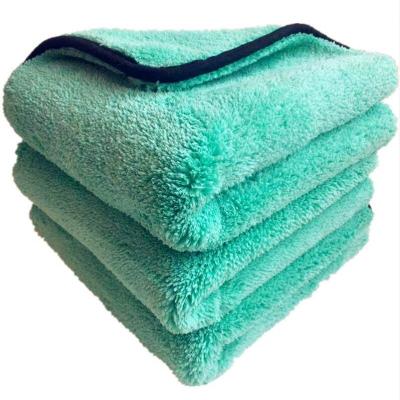 China 40x40cm 1200gsm Super Absorbent Microfiber Car Towel for Washing and Drying for sale