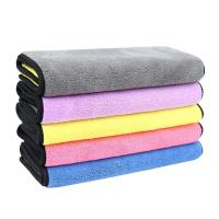 China Mildew Proof Microfiber Car Drying Towel 30x30cm to 60x120cm 300-1200gsm Customizable Cleaning Cloth for sale