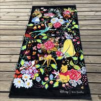 China Custom 100% Cotton Beach Towels 400gsm with Reactive Printing - Multiple Sizes 70x140cm to 100x180cm for sale