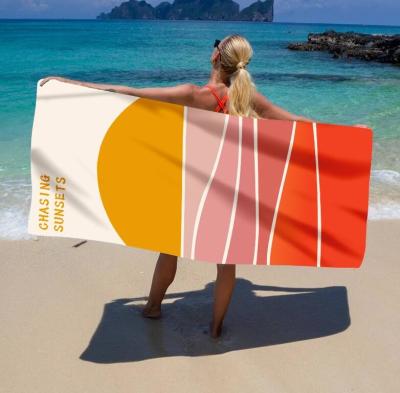 China Custom Microfiber Pool Towels 30x60