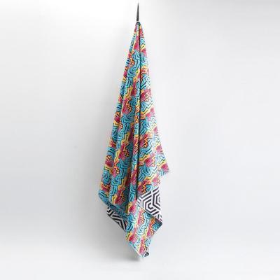 China Custom Double-Sided Quick Dry Beach Towels 30x60