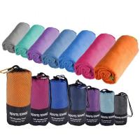 China Custom Microfiber Quick Dry Towels 35x75cm to 75x150cm with 155-310gsm Weight Options for sale
