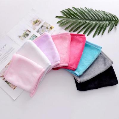 China Microfiber Makeup Remover Cloth 12x12cm to 20x40cm Custom Sizes 230-590gsm Flannel Fabric for sale