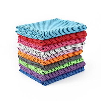 China Customizable Cooling Ice Towel 160gsm with Multiple Sizes 90x40cm to 70x140cm - OEKO-TEX Certified for sale