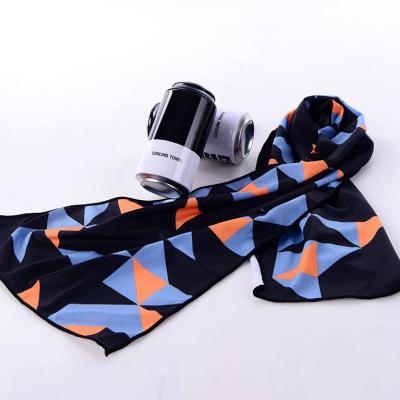 China Custom Cooling Towels 160gsm for Sports - Multiple Sizes 30x60cm to 150x75cm with Digital Printing for sale