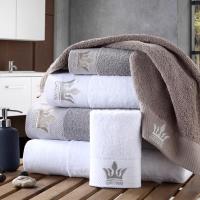 China 100% Cotton Hotel Bathroom Towels 380-820gsm Custom Sizes 32x32cm to 160x80cm with Dobby Border for sale