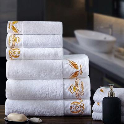 China Customizable Luxury Hotel Towel Set 100% Cotton 320-760 GSM with OEKO-TEX Certification for sale