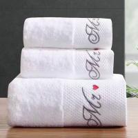 China Custom 100% Cotton Hotel Towel Set 320-760gsm with 80x160cm Bath Towel and OEKO-TEX Certification for sale