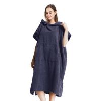 China Customizable 100% Microfiber Hooded Towel 50x50cm to 95x110cm Size Range 130-370 GSM for sale