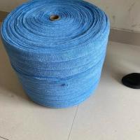 China 100% Microfiber Cloth Strip Mop 2cm-7cm Width 180-300gsm Custom Color Odor Resistant Industrial Cleaning for sale