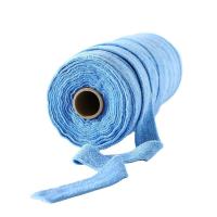 China Custom Microfiber Cloth Strip Mop Rolls - 155-300gsm Weight, 1in-10cm Width Options with OEKO-TEX Certification for sale