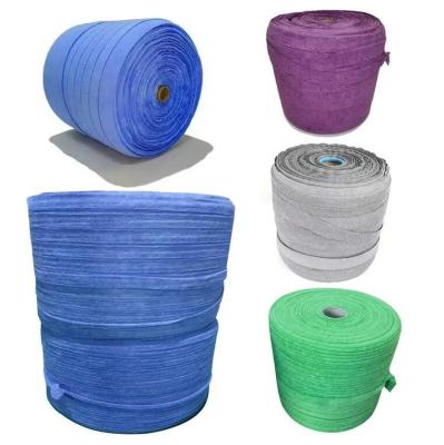 China Custom Microfiber Strip Mop 2-10cm Width 165-300gsm Weight with OEKO-TEX and ISO Certifications for sale
