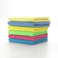 China 40x40cm Microfiber Duster Cloth with 140-380gsm Weight for High Water Absorbency and Lint-Free Cleaning for sale