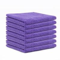 China Reusable Lint Free Microfiber Car Wash Drying Towels 16x16 Inches Custom Size Color for sale