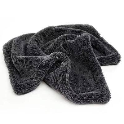 China Customized 1200gsm Thick Softspun Microfiber Cloth Super Water Absorbent Lint Free Reusable 50x80cm for sale