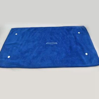 China Microfiber Towel Super Soft Antibacterial Knitted 40x40 cm for Car Care and Travel for sale