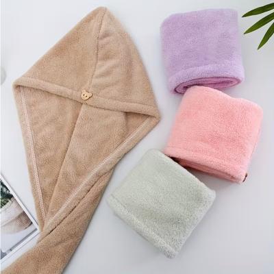 China Macaron Color Microfiber Hair Drying Towels (3PCS Set) – Soft, Durable & Fast Drying for sale