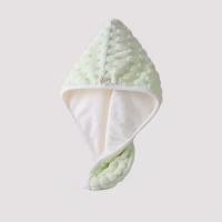 China Double-Layer Microfiber Head Wrap for Women - Quick-Drying Super Absorbent Hair Towel for sale