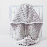 China Ultra Absorbent Microfiber Hair Towel Wrap 25x65cm 270-500gsm Quick Dry Floral for sale