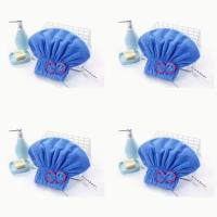 China Customizable Microfiber Hair Towel Coral Fleece Quick Dry 60x100cm for sale