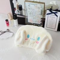 China Hello Kitty Sanrio Hair Drying Cap Coral Fleece Gentle on Scalp Custom Size 1pc for sale
