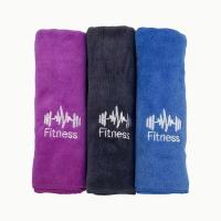 China Ultra-Absorbent Microfiber Gym Towel 40x80cm Quick Dry Sweat Resistant Travel for sale