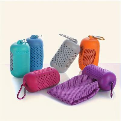 China 160gsm Microfiber Sport Towel 40x80cm Quick Dry for Outdoor Adventures for sale