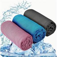 China Ultra-Soft Microfiber Yoga Towel 50x80cm Quick Dry Antibacterial Fitness Sports for sale