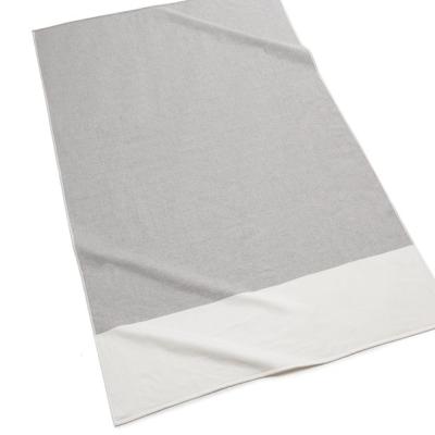 China Premium 100% Cotton Block Print Beach Towel Pareo 75x150cm 80x160cm 90x180cm for sale