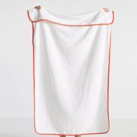 China Oversized 100% Cotton Beach Towel Quick Dry Sand Resistant 80x160cm Custom Size for sale