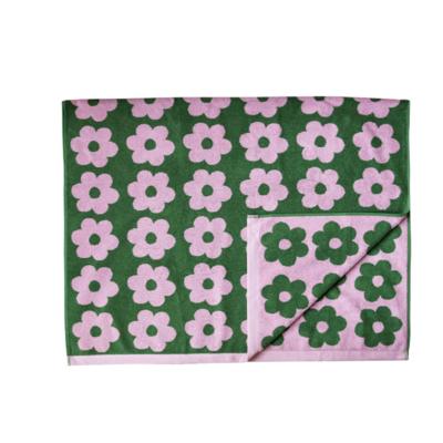 China Quick-Dry Yarn-dyed Organic Cotton Beach Towel 60x30 inch Sport Towel for sale