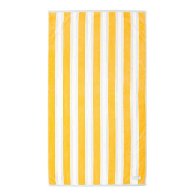 China 650 GSM Cotton Beach Towel 75x150cm with Integrated Storage Pouch and Carry Bag for sale