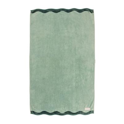 China Luxury Egyptian Cotton Beach Towel 600 GSM Extra Long Staple Resort Quality 70x140cm for sale